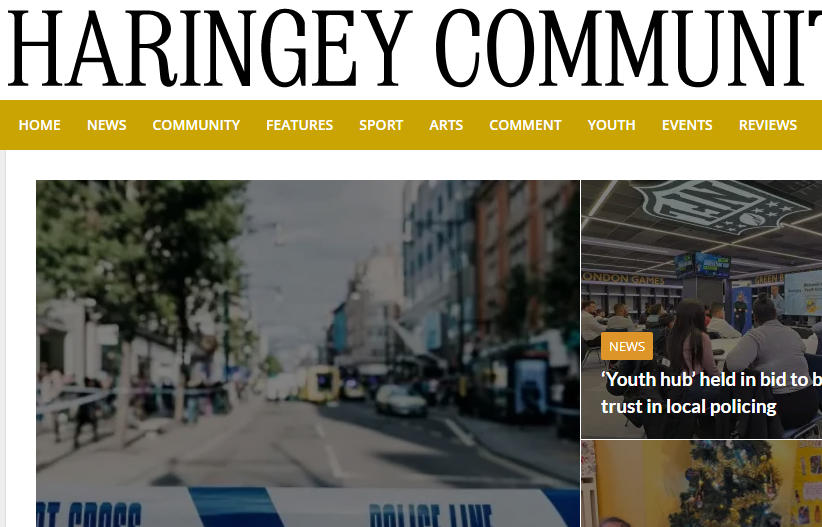 New Haringey Community Press website launched - Haringey Community Press