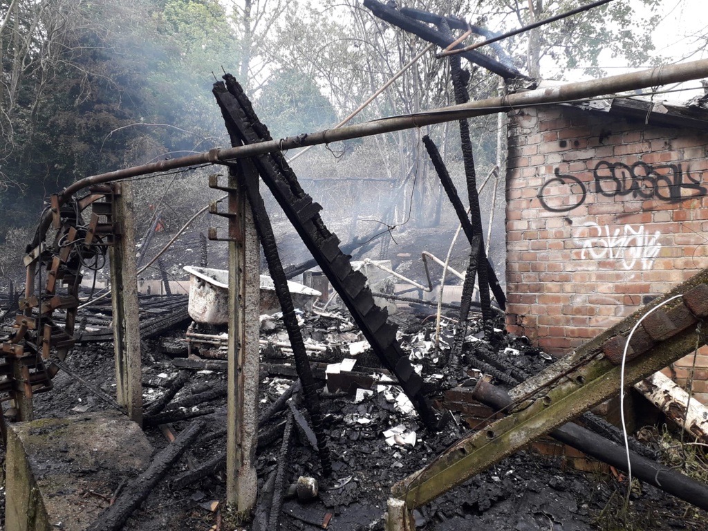 Fire rips through derelict building near Highgate Station - Haringey ...