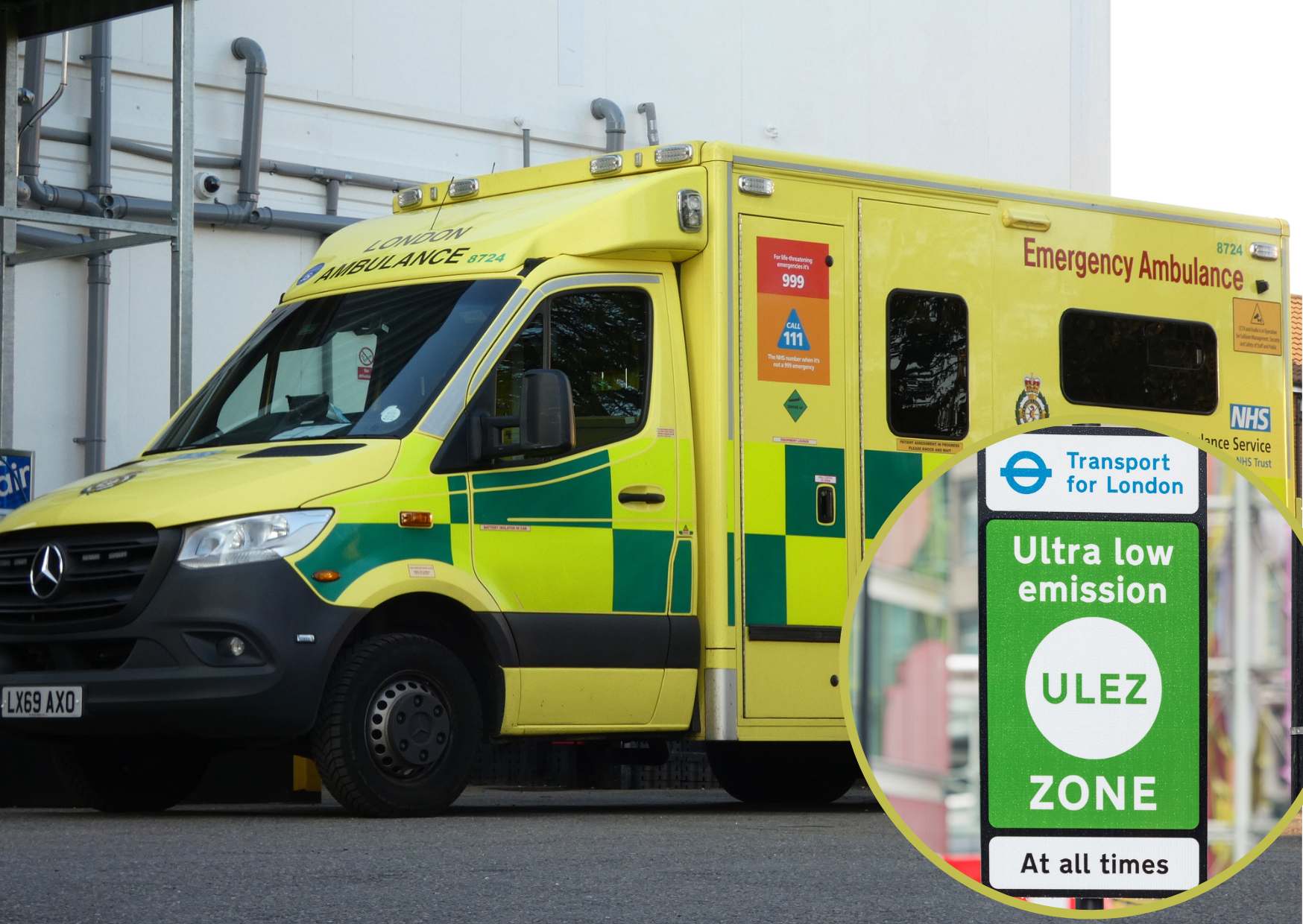 Call to extend ambulance Ulez exemption to avoid £65m upgrade costs ...